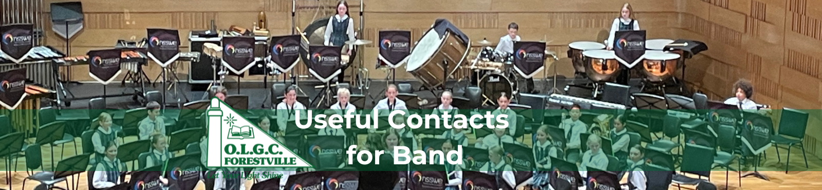 Useful Contacts for OLGC Band 2025 - Our Lady of Good Counsel Forestville