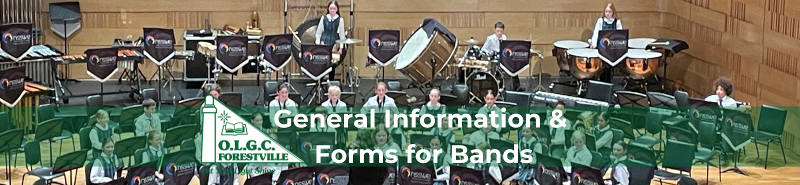 General Band Information & Forms - Our Lady of Good Counsel Forestville